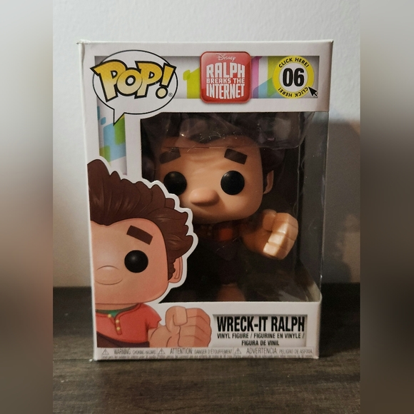 Funko | Other | Funko Pop Disney 6 Ralph Breaks The Internet Wreck It ...